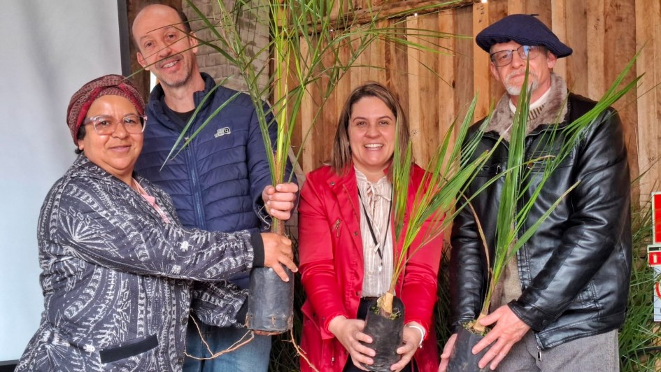 Seapi entrega 100 mudas de butiá para agricultores de Hulha Negra ...